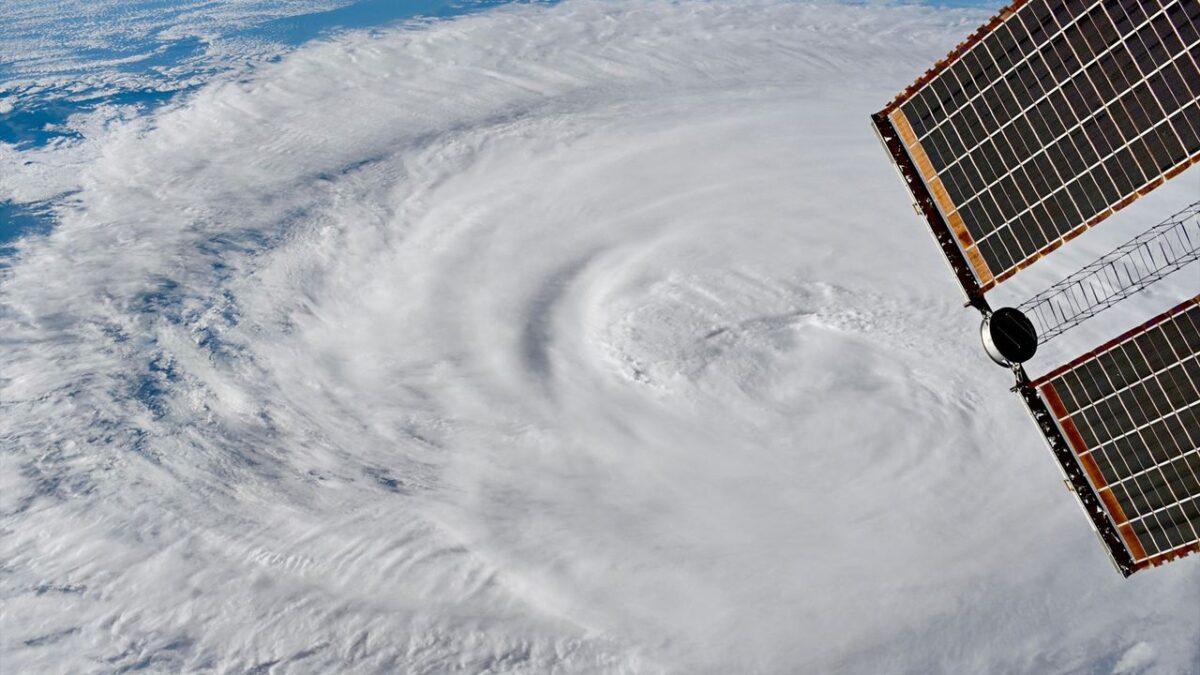 Japanese Astronaut Observes Typhoons from Space Station