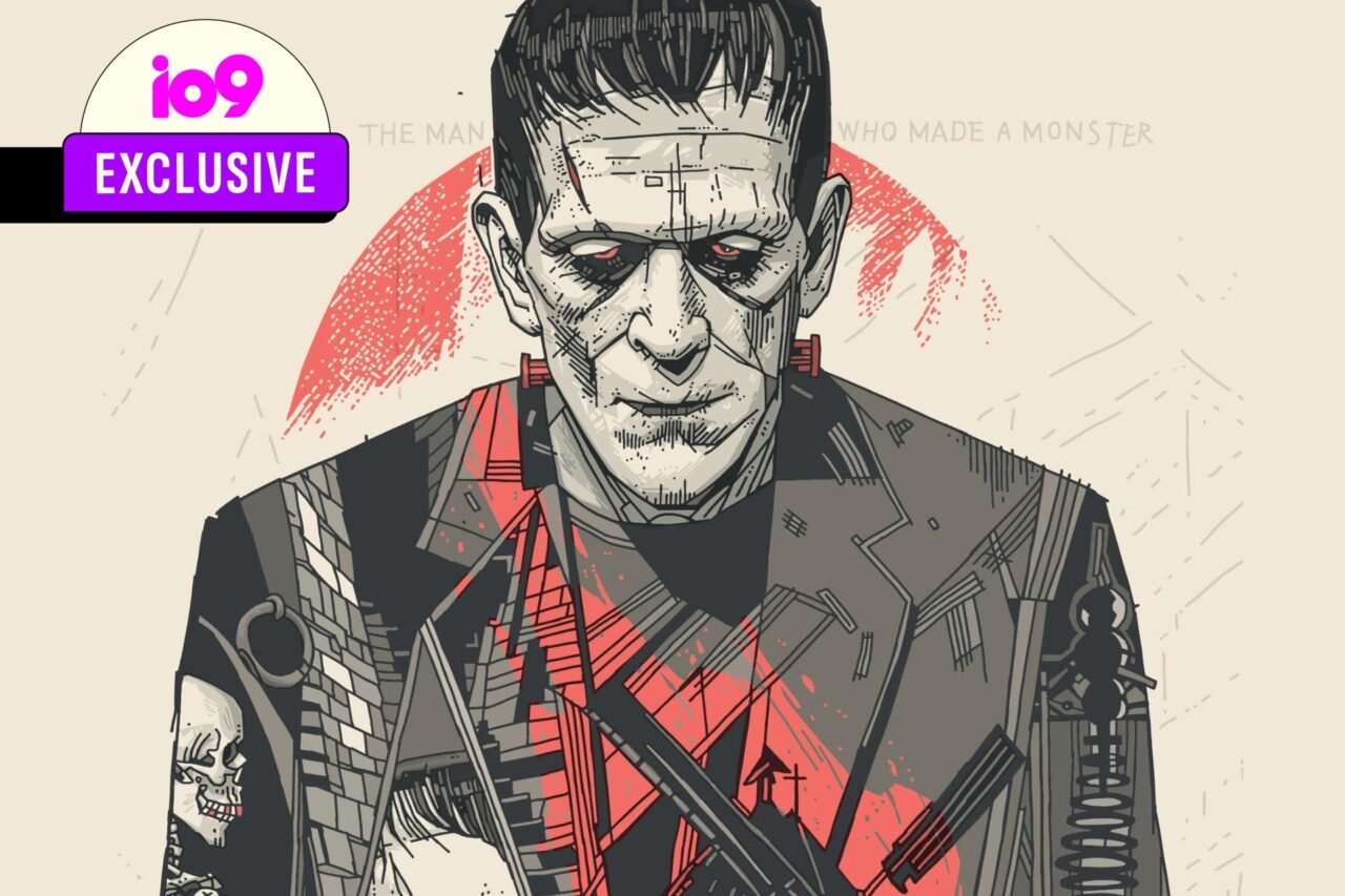 Tyler Stout Unveils Giant ‘Frankenstein’ Poster at Dual Exhibits