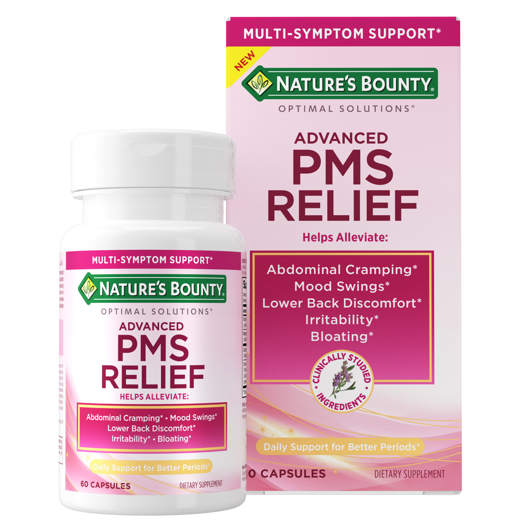 Nature's Bounty Launches Advanced PMS Relief Supplement for Women