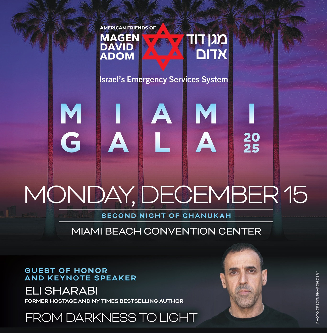 Miami Gala 2025: Eli Sharabi to Headline Philanthropic Event
