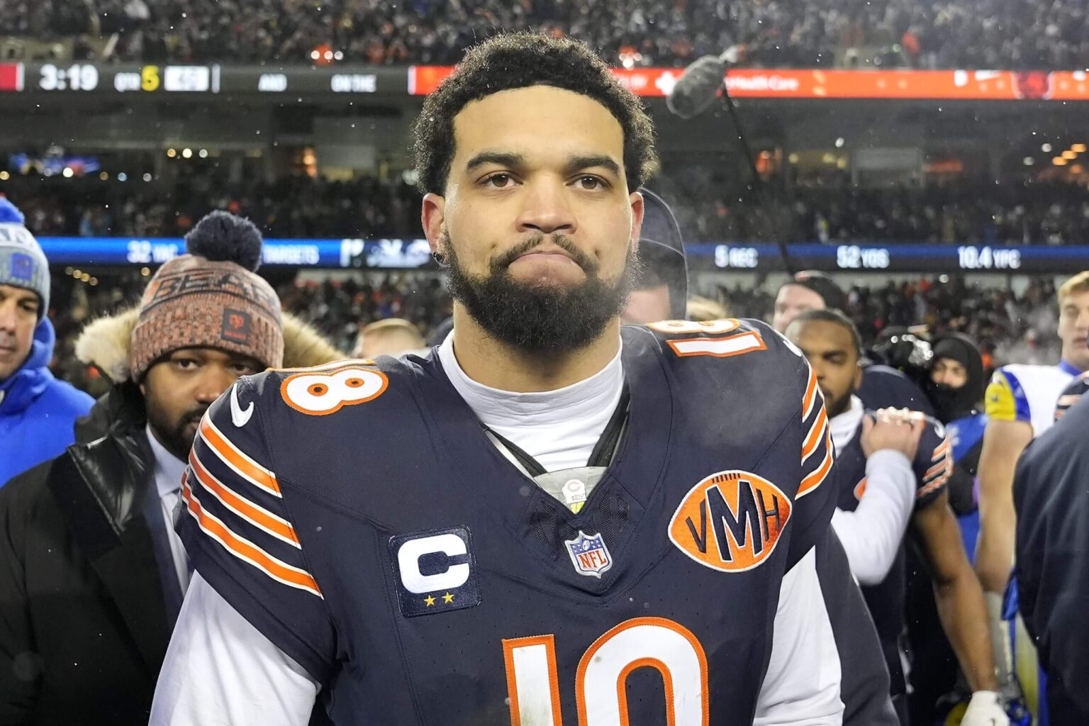 Caleb Williams Faces Heartbreak as Bears Fall to Rams in Overtime