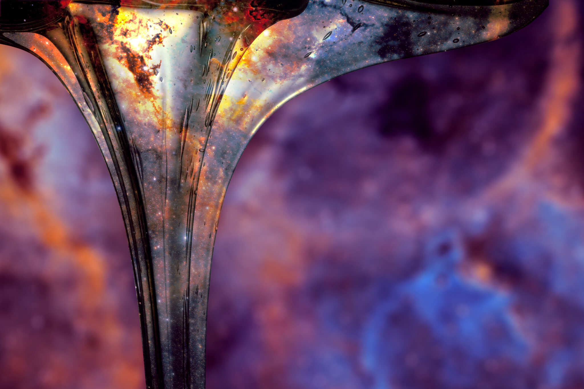 New Theory Proposes Outer Space Functions Like Viscous Fluid